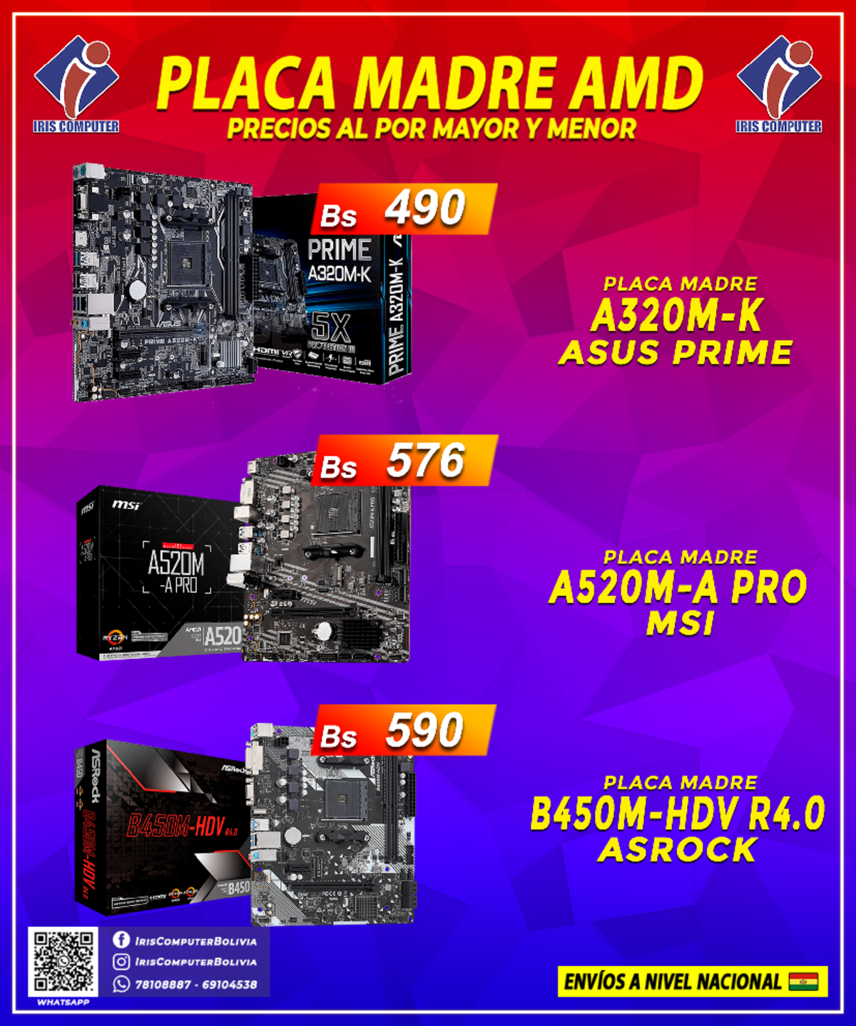 12-01-2024 - Placas Madre IRIS Computer - Computacion I - Studocu