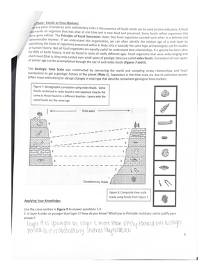 1401 LAB Final Review - EARTH SCIENCE I (1401) LAB FINAL REVIEW SHEET ...