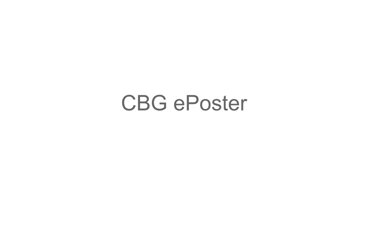 CBG Poster - HD - CBG ePoster CDCA8 is a key mediator of estrogen ...