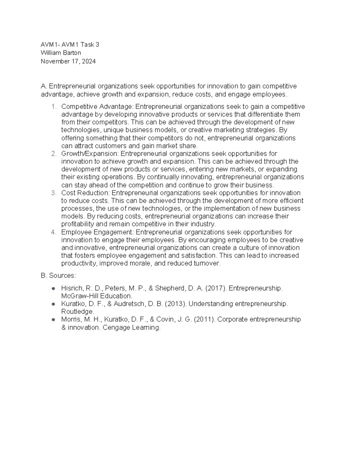 Untitled document (57) - AVM1- AVM1 Task 3 William Barton November 17 ...