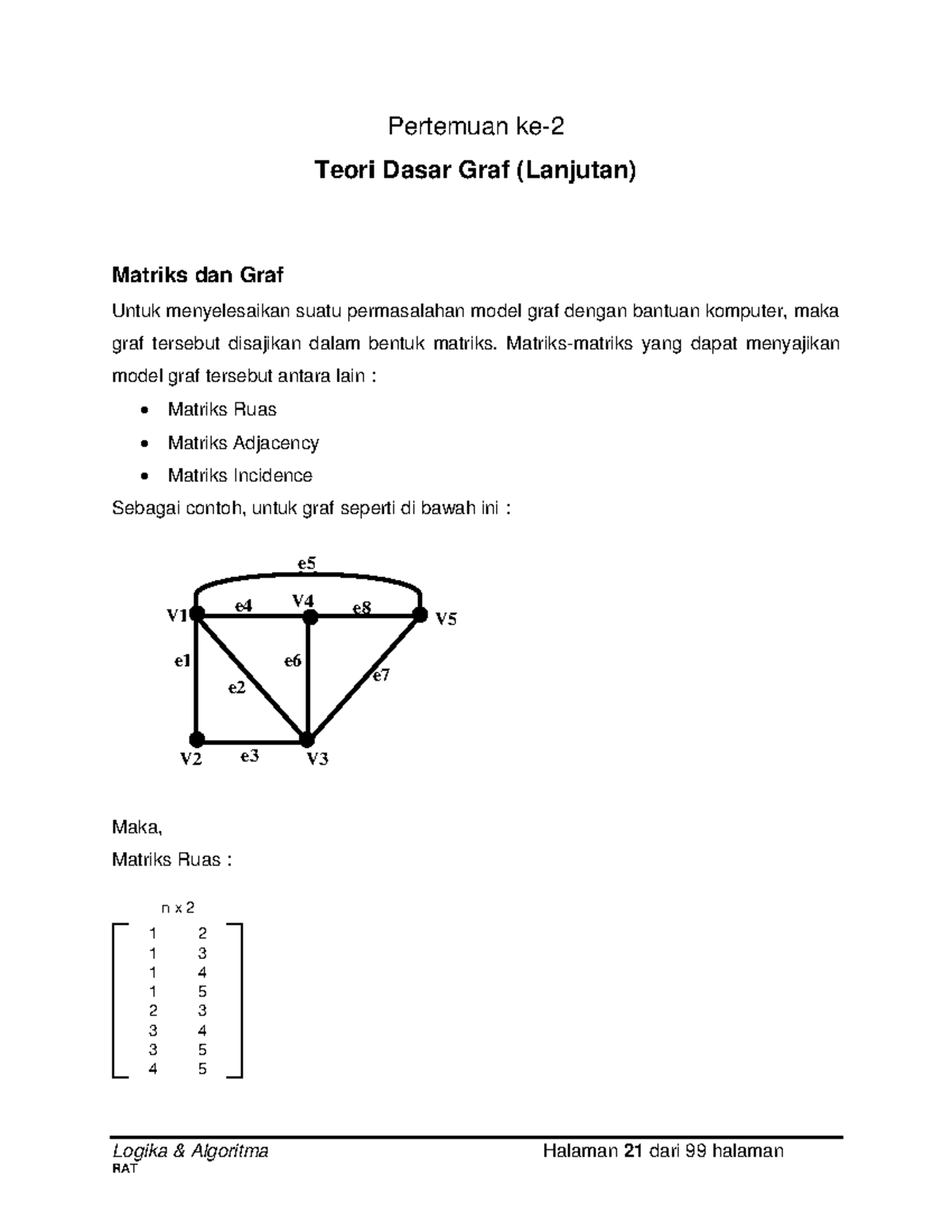 Lecnote 2 - Mr Teguh - Logika & Algoritma Halaman 21 dari 99 halaman ...