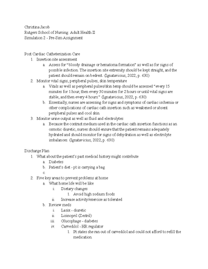 NCLEX Heart Failure Notes - NURSING NCLEX ® Flash Notes 13 Heart ...