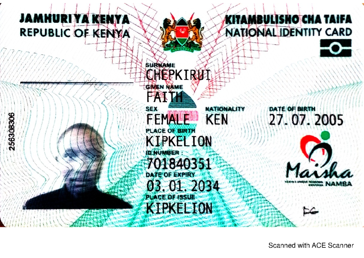 ACE Scanner 2024 08 28notes - KITAMBULISHO CHA TAIFA JAMHURIYA KENYA ...