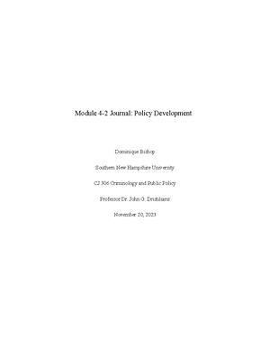 CJ 230 Module Six Practice Activity - Court Case in APA Format Role of ...