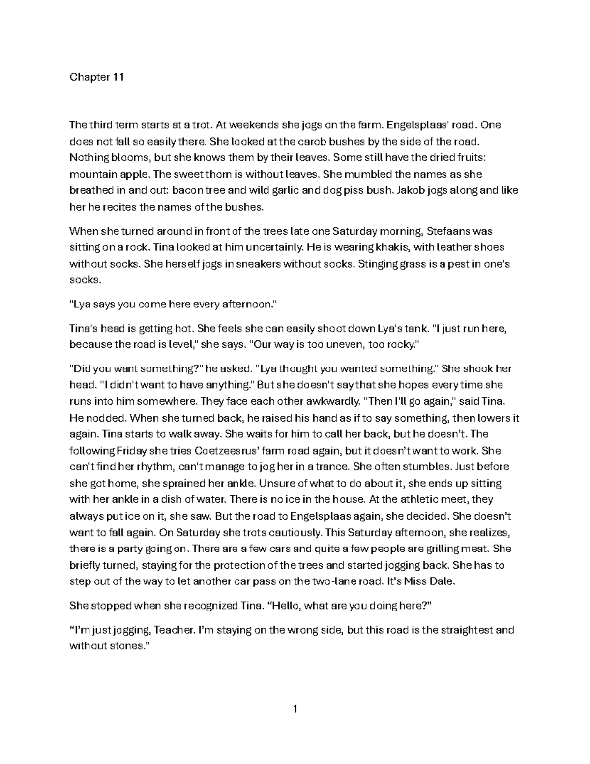 Kruppel Engel Chapter 11 in English - Chapter 11 The third term starts ...