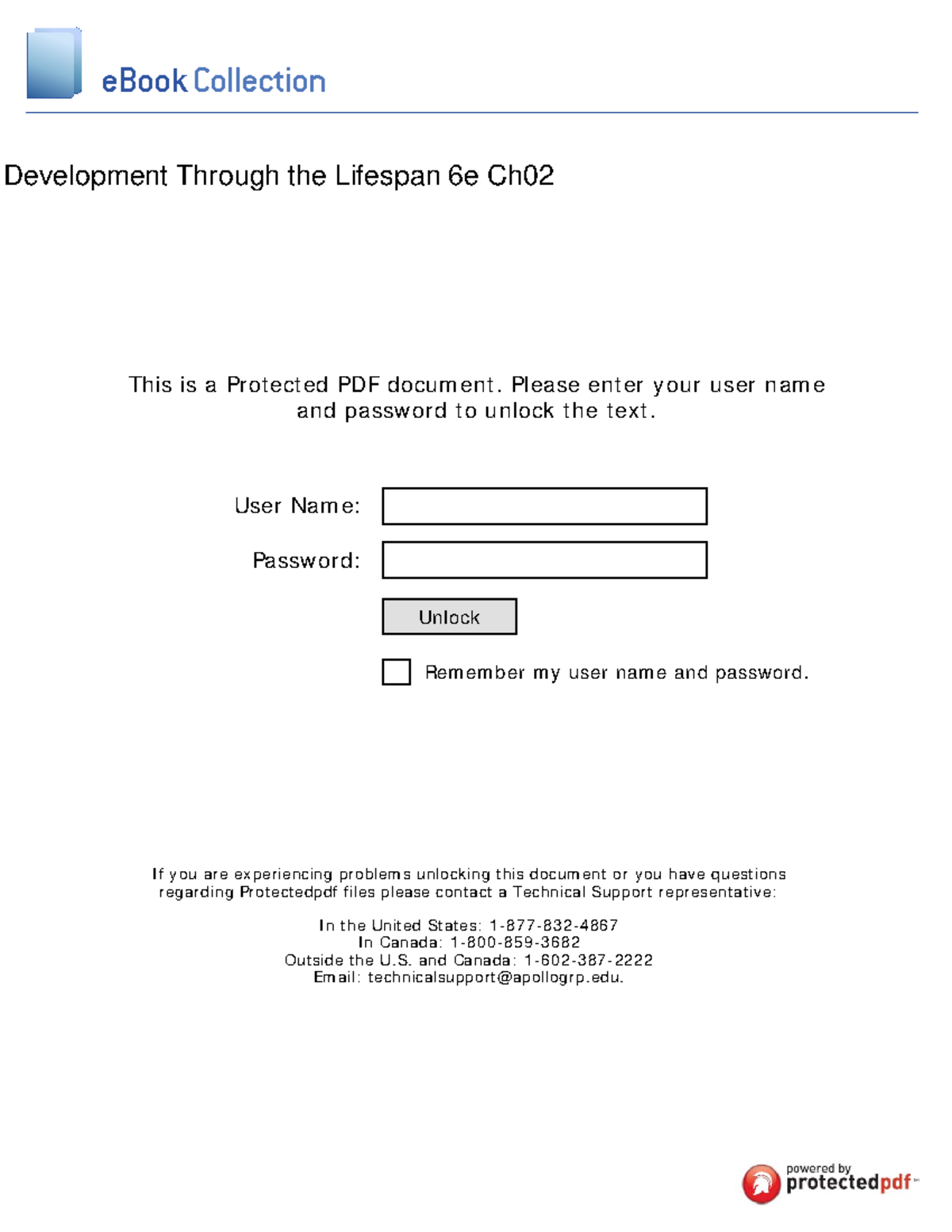 Development Through the Lifespan 6e Ch02 - ee eBook Collection Developm ...