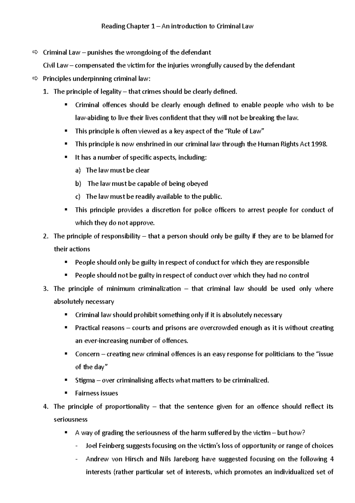 Reading Chapter 1 - tutorial notes for the module - Reading Chapter 1 ...