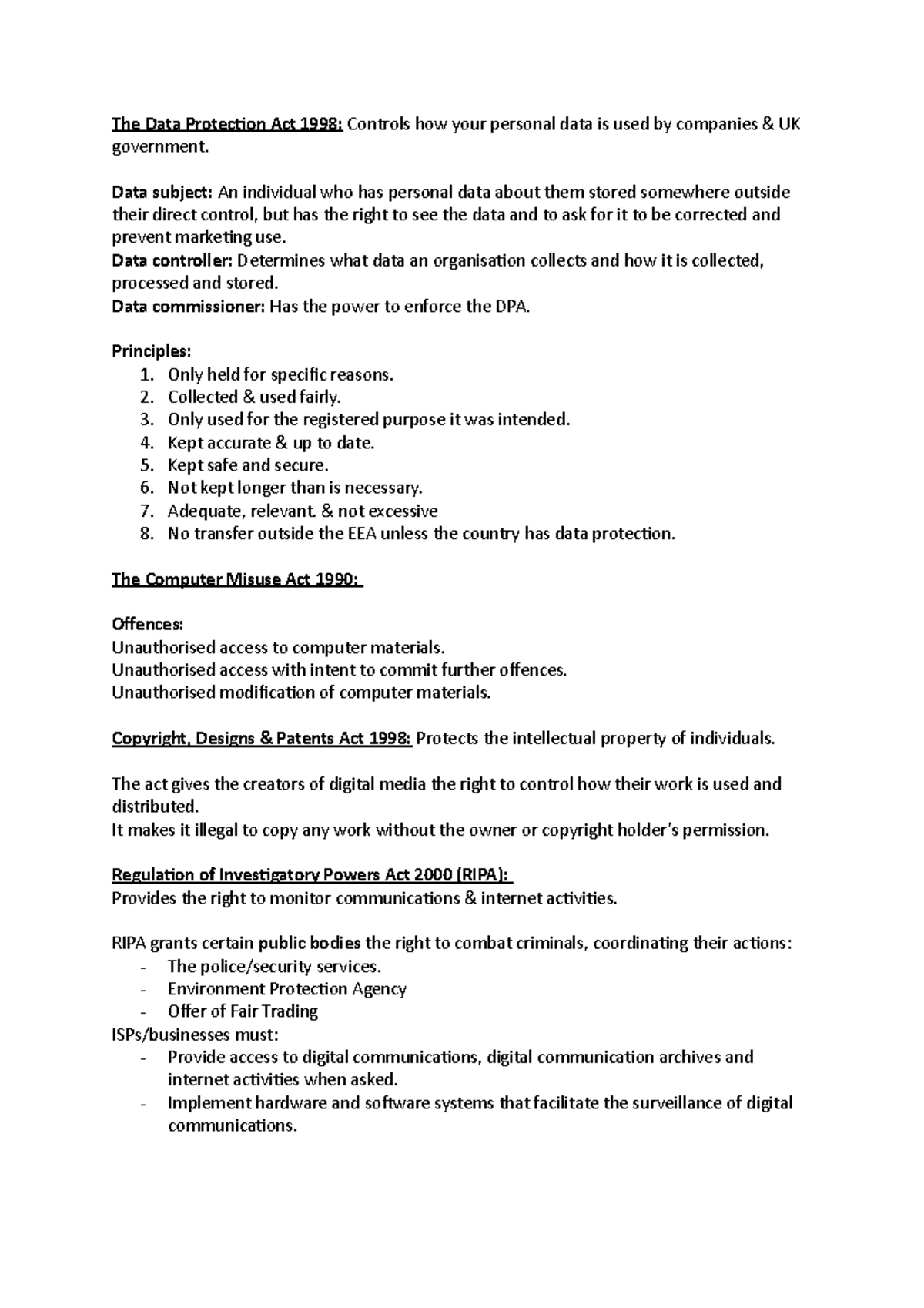 1 5 Legal Moral Cultural And Ethical Issues The Data Protection