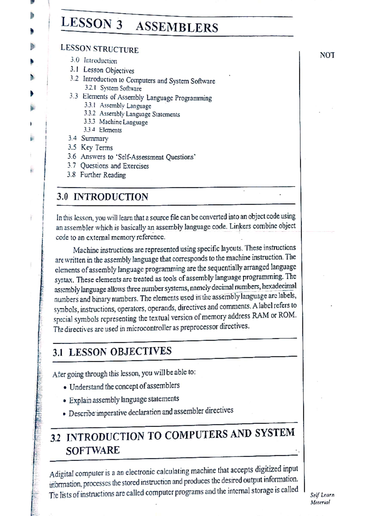 Unit-2 Assembler - computer science - Studocu