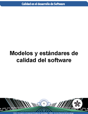 Características de los modelos de calidad de software - Una empresa en ...