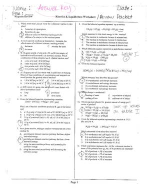 Redox reactions answer key with diagrams - Studocu
