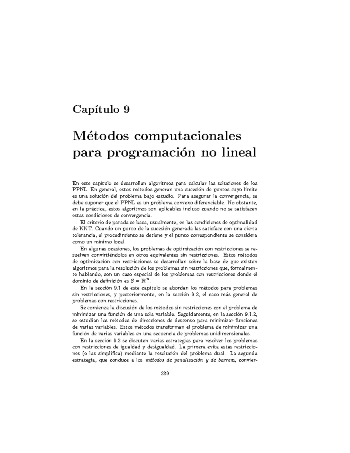 Chap9 - Libro guía para uso de GAMS - Cap ́ıtulo 9 M ́etodos computacionales para programaci ́on ...