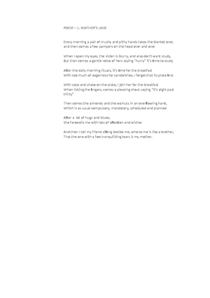 31 - The History Lines - 26TH NOVEMBER POEM THE HISTORY LINES As I open ...