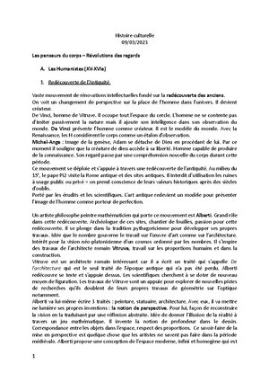 Cours 23:02 - Circulations de la pensée antique (XVII-XVIII) - Histoire ...