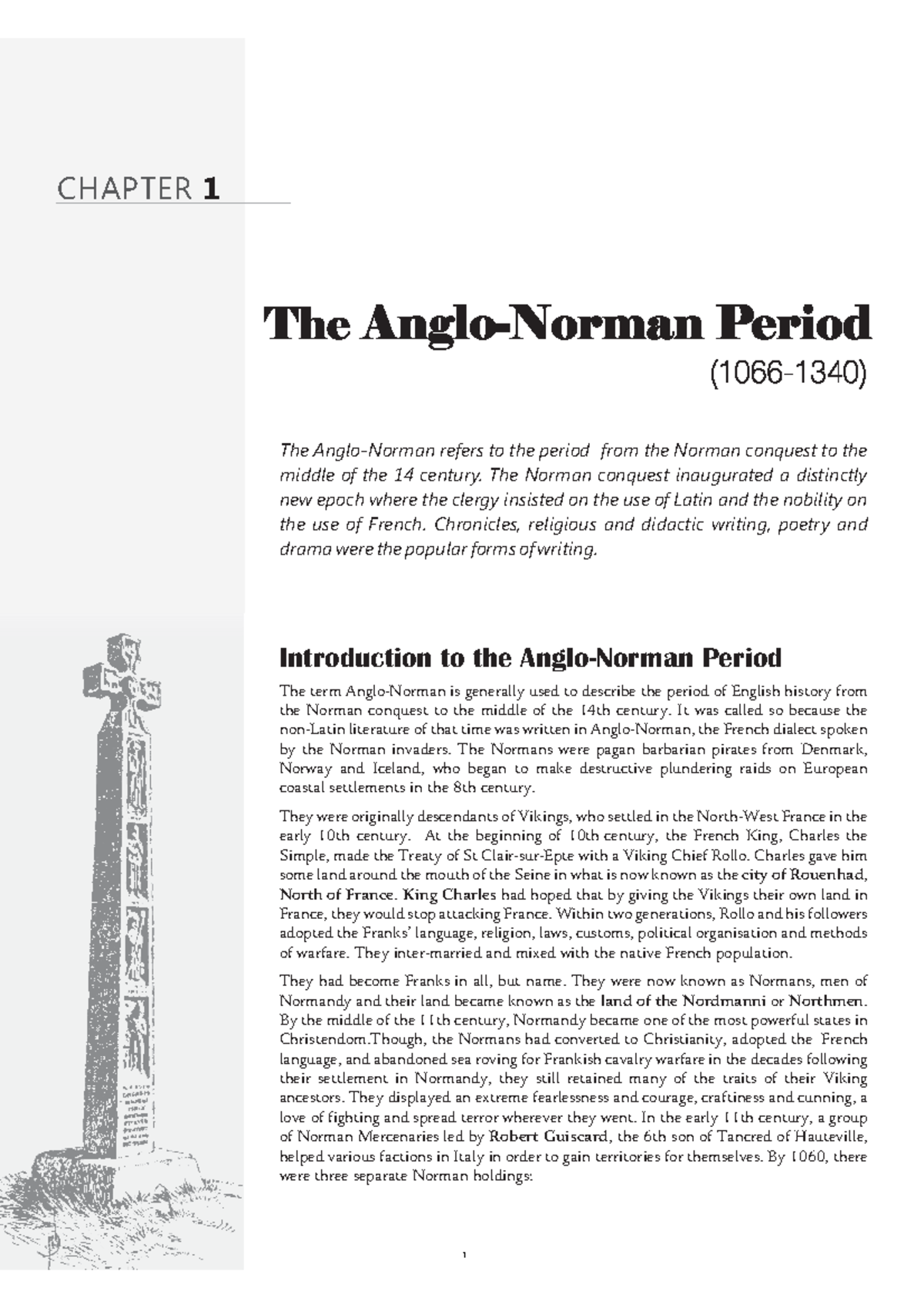 Anglo norman period - The Anglo-Norman refers to the period from the ...