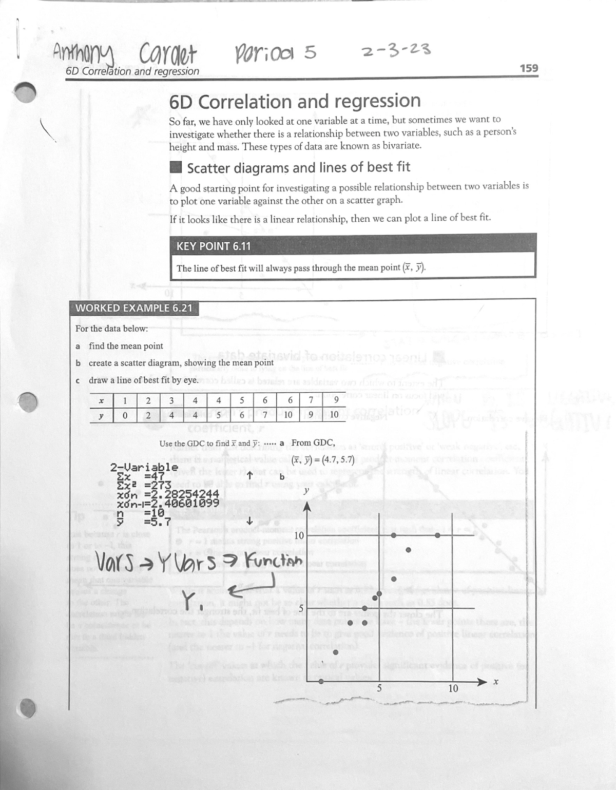 6D Correlation and Regression - Studocu