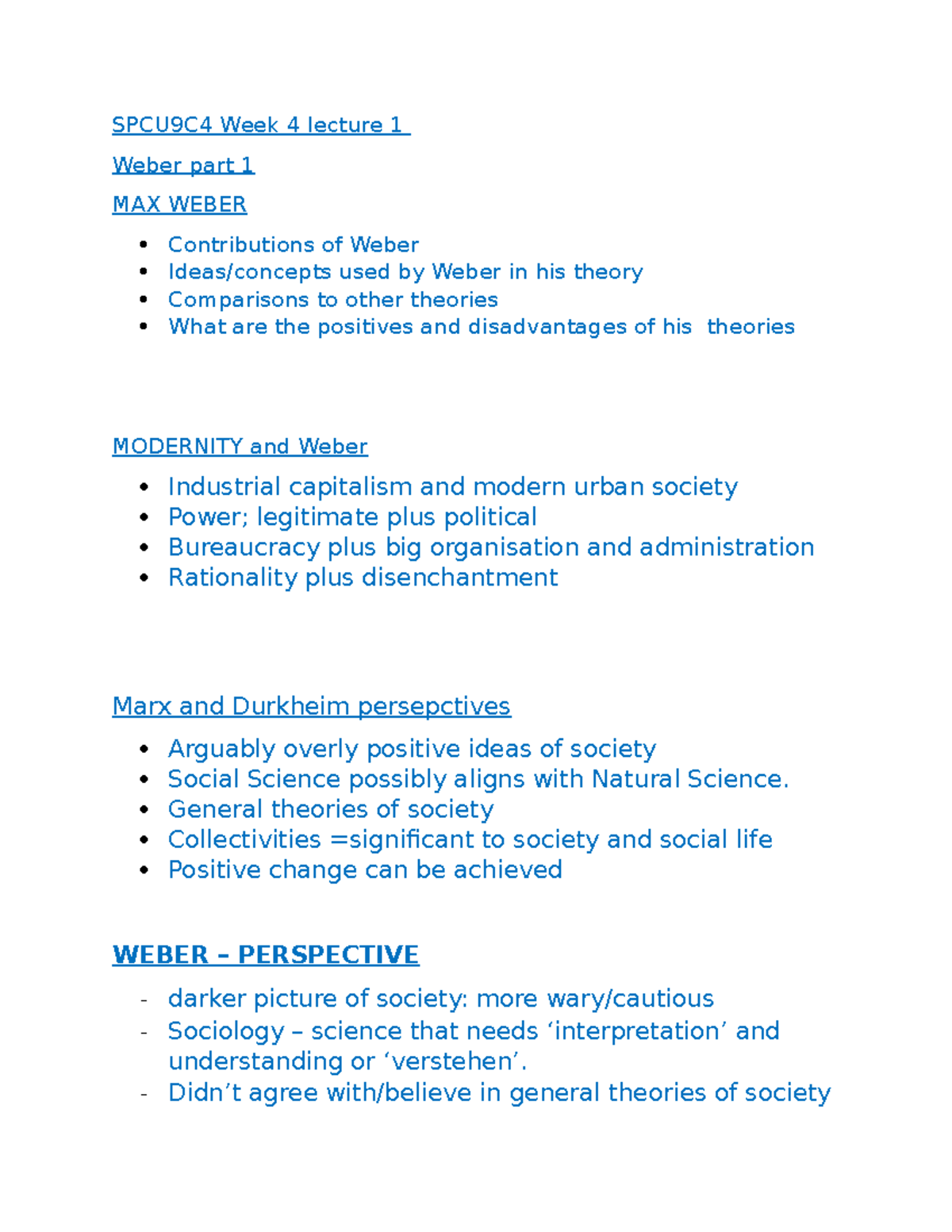 SPCU9C4 Week 4 lecture 1 - SPCU9C4 - Stirling - Studocu