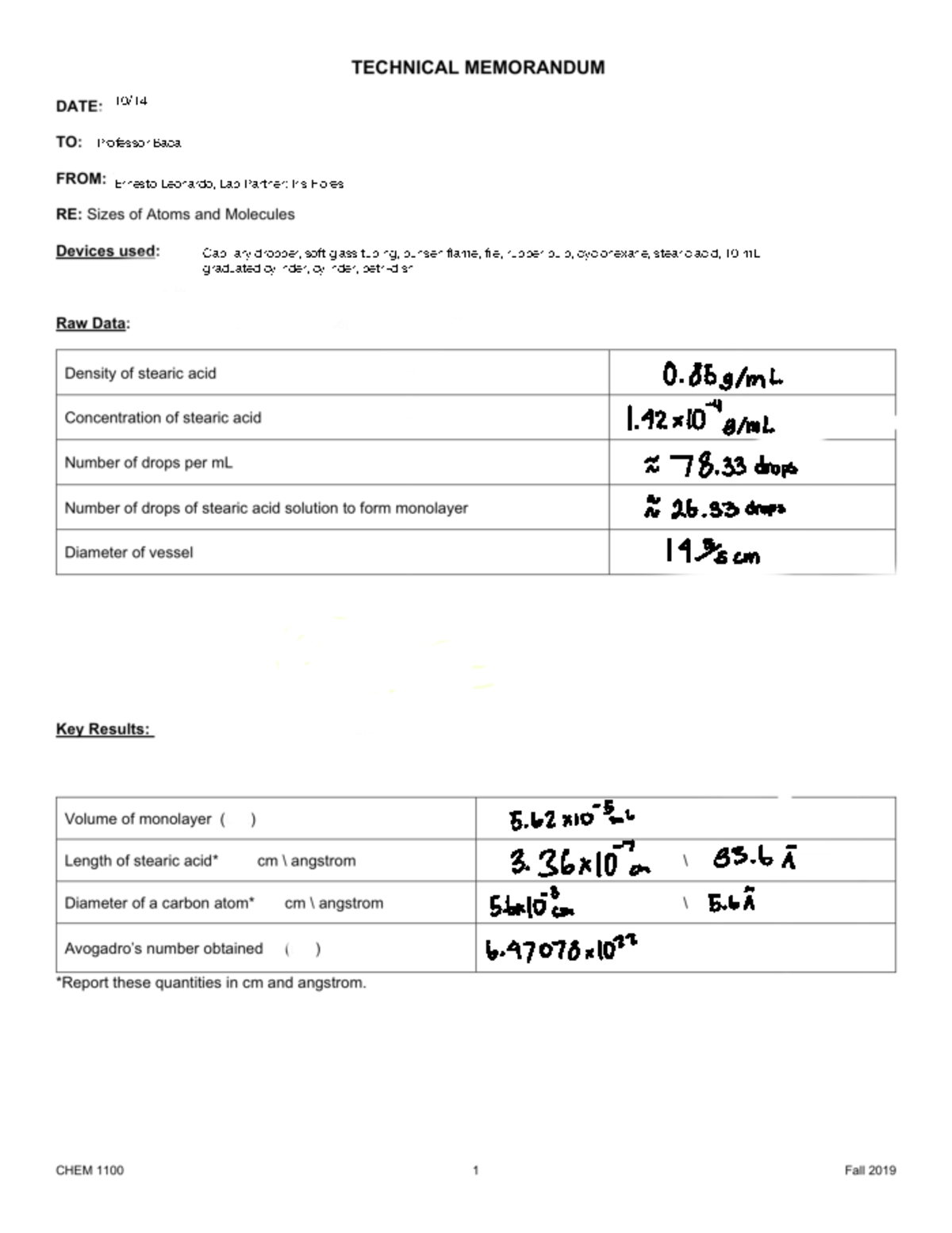 Lab 3 - Lab reports - 10/ Professor Baca Ernesto Leonardo, Lab Partner ...