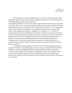 Five Views Paper - An Interpretation of the Five Views of Christianity ...