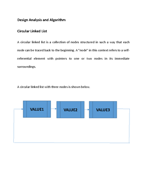 Design Analysis and Algorithm 5 - DHVSU - Studocu