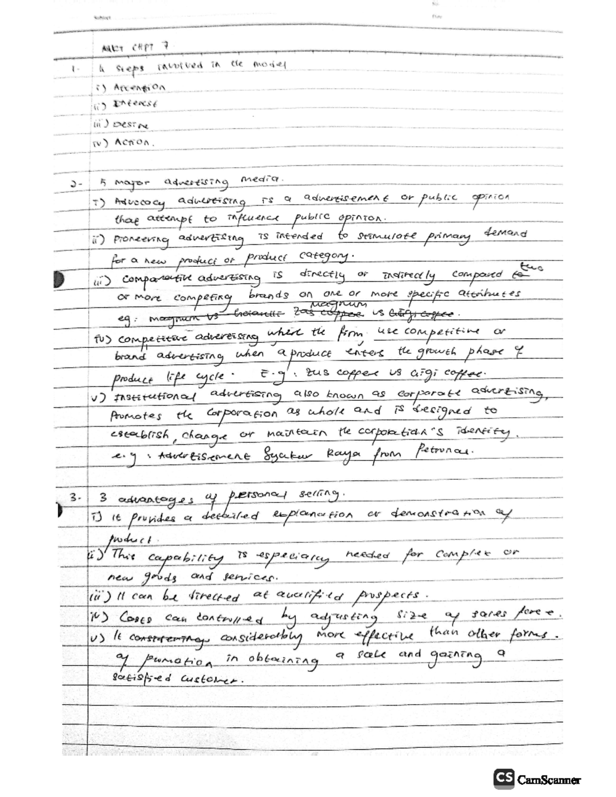 MKT CHPT 7 - MKT CHAPT7 TUTO ANSWER ' - dishivet Date ALKT CHPT 7 a ...