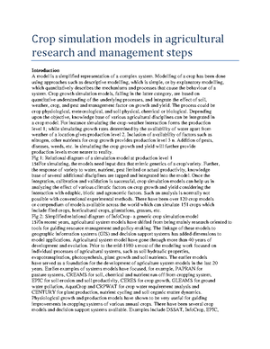 Modeling the effect of weather or weather based indices on performance ...