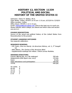 HST 1101 Lecture Renaissance - HST 1101 Lecture: The Renaissance: 11/16 ...