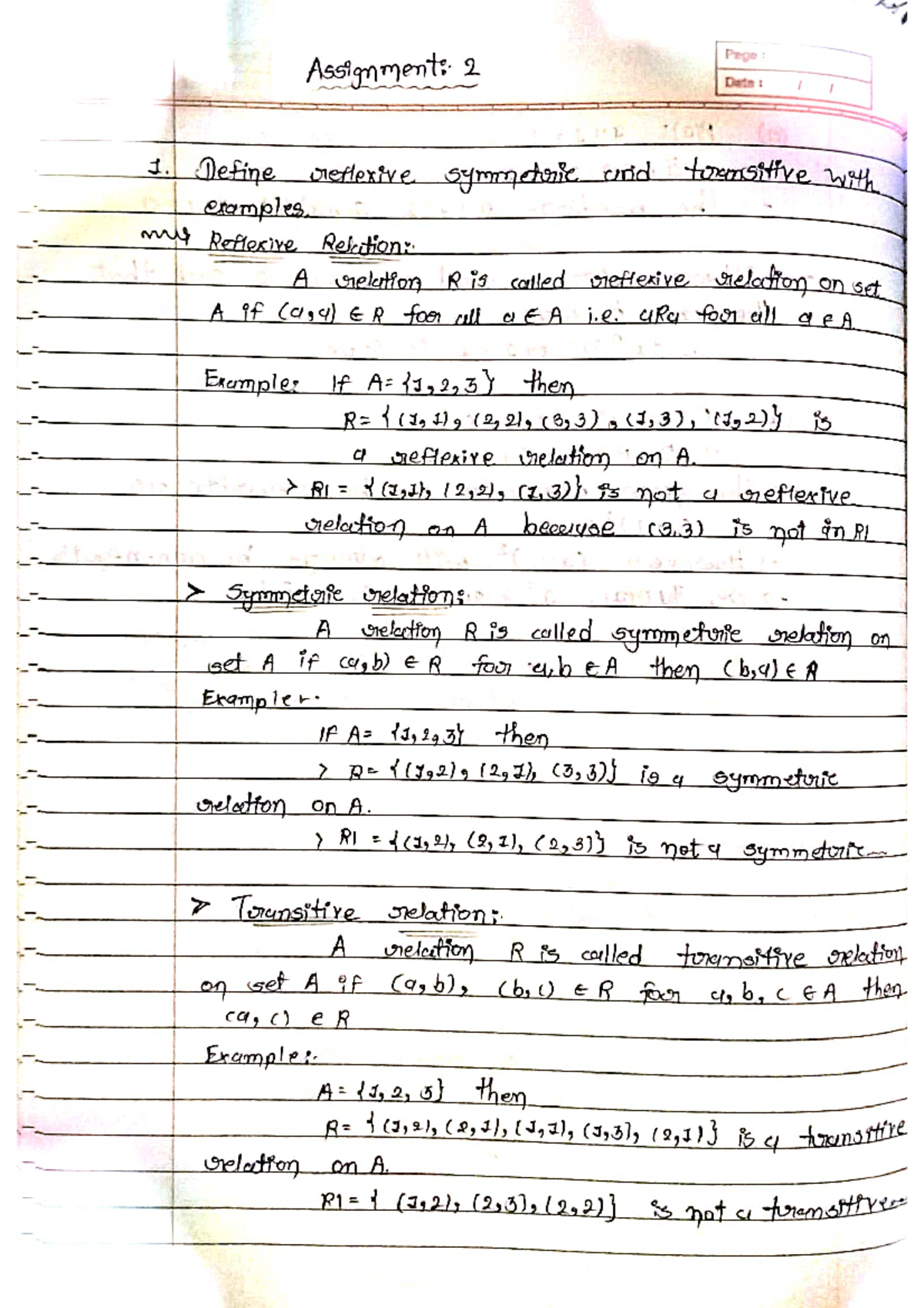 DM Assignment-2 - Computer Engineering - Studocu