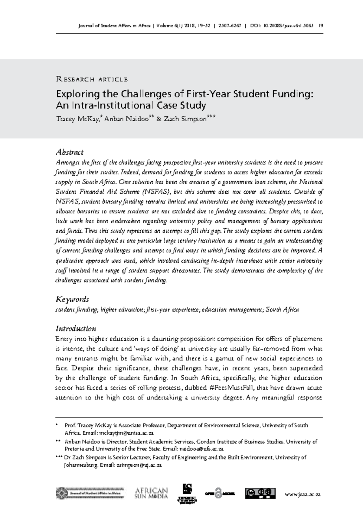 Mc Kay Exploring 2018 - lecture notes on ratios - Journal of Student ...
