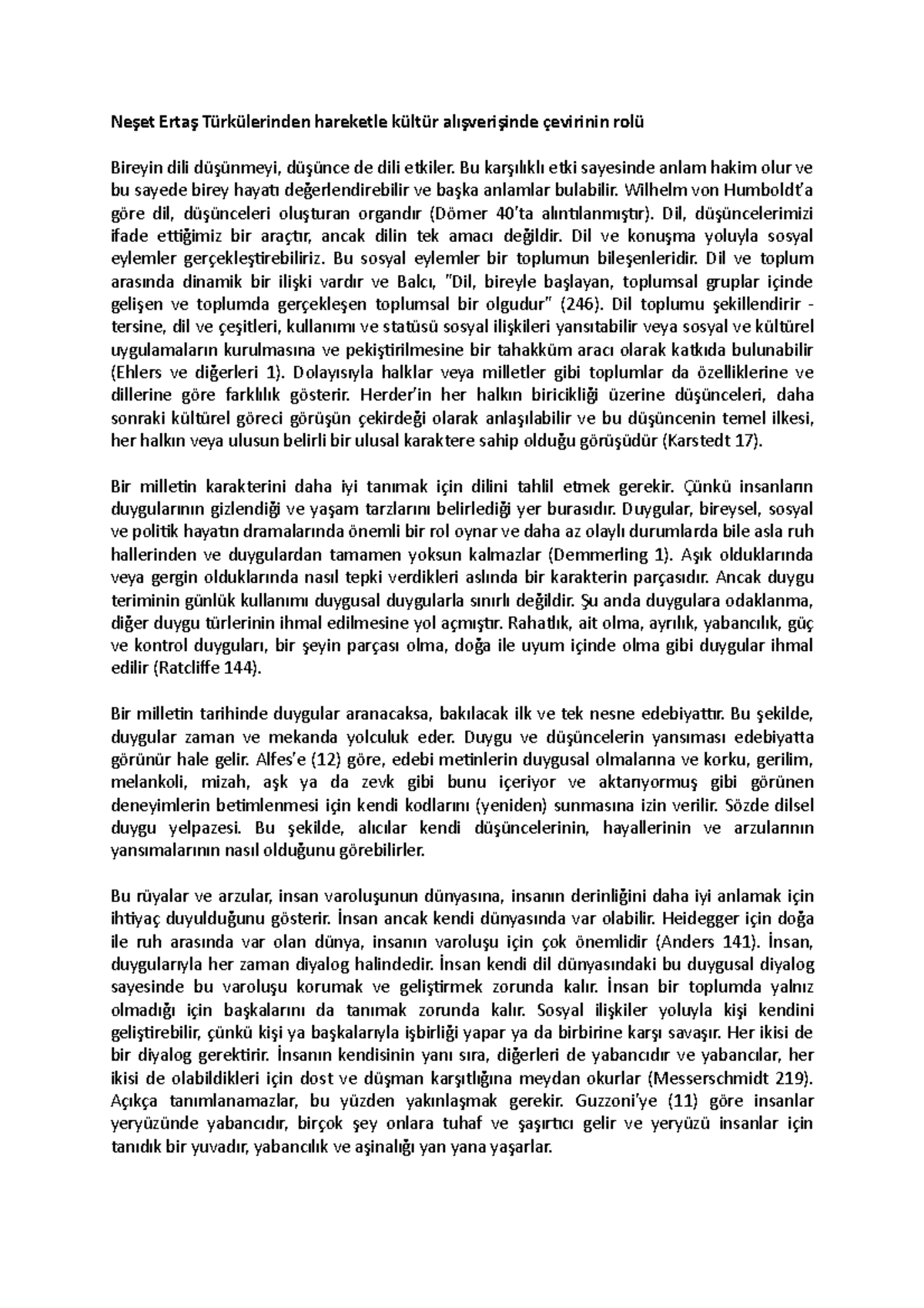 Onur Hoca- Final - Lecture notes 1 - Neşet Ertaş Türkülerinden ...