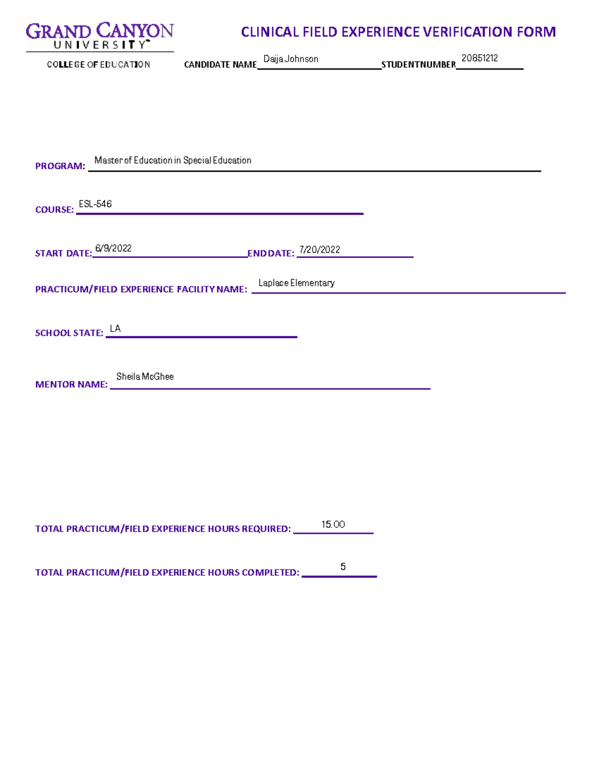 C - lesson plan template - ####### CANDIDATENAME STUDENTNUMBER PROGRAM ...