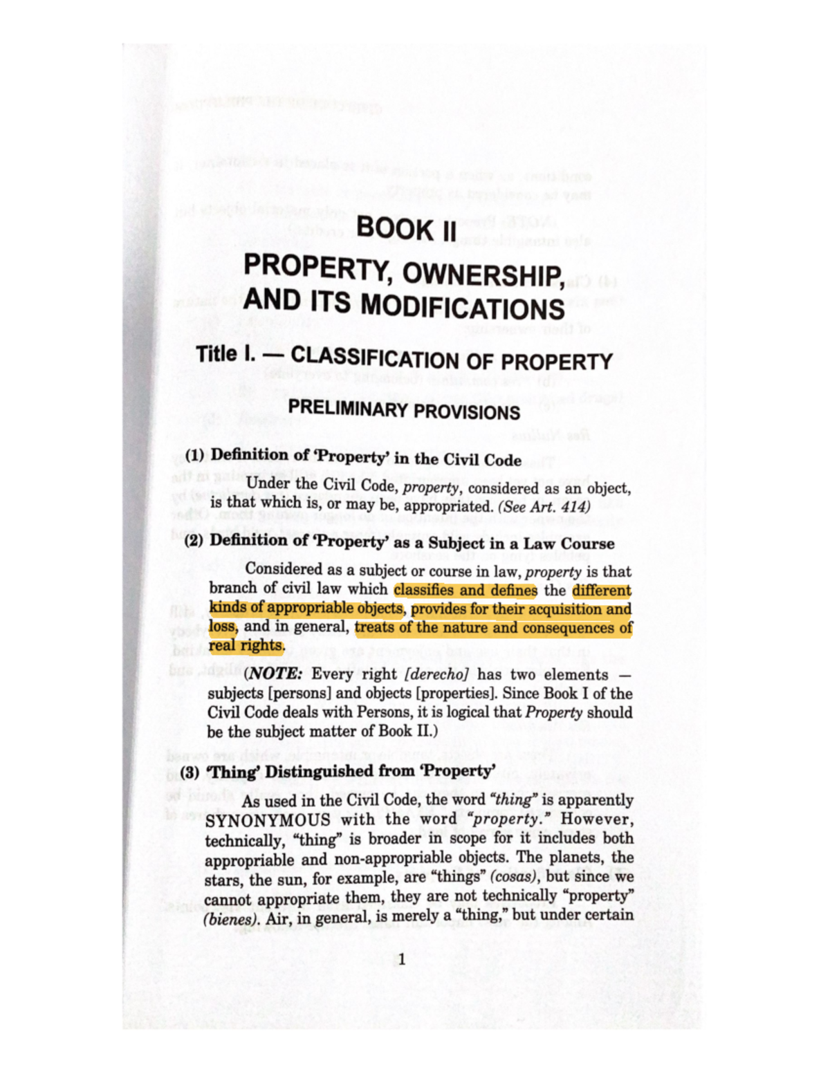 Property-414-420 - property by paras - BOOK II PROPERTY, OWNERSHIP, AND ...