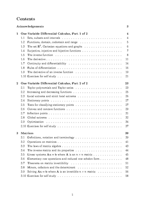 MA108 exercise 02 - Self-study exercises and solutions for section 2 ...
