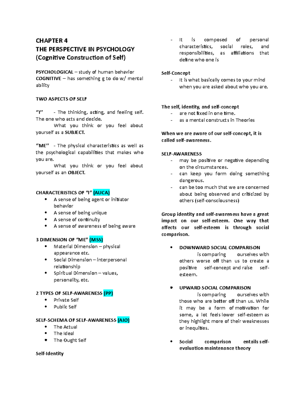 Inbound 6217743521035844768 - CHAPTER 4 THE PERSPECTIVE IN PSYCHOLOGY ...