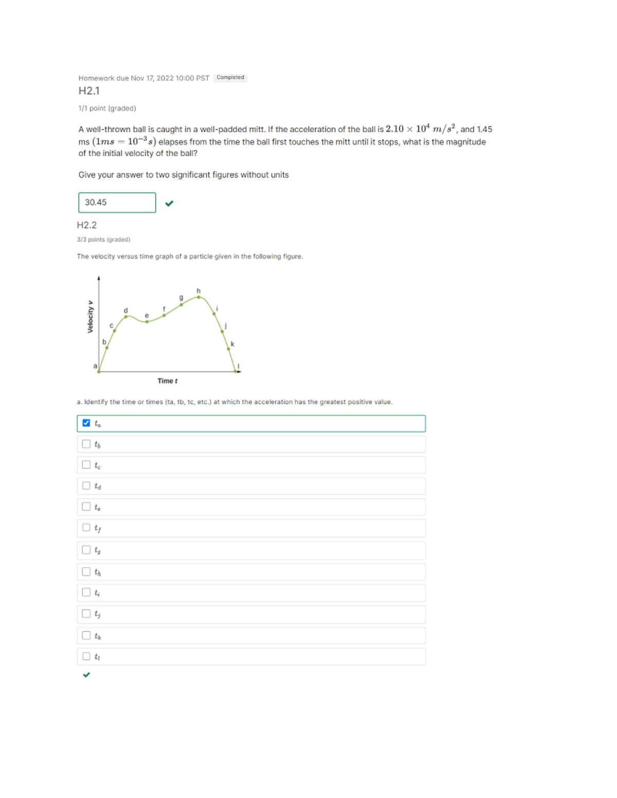 Week 2 problems part 1 - PHYS117 - Studocu