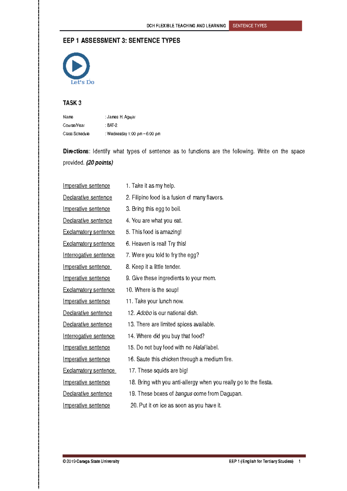 EEP1 Assessment 3 This program enables students to hone their language ...