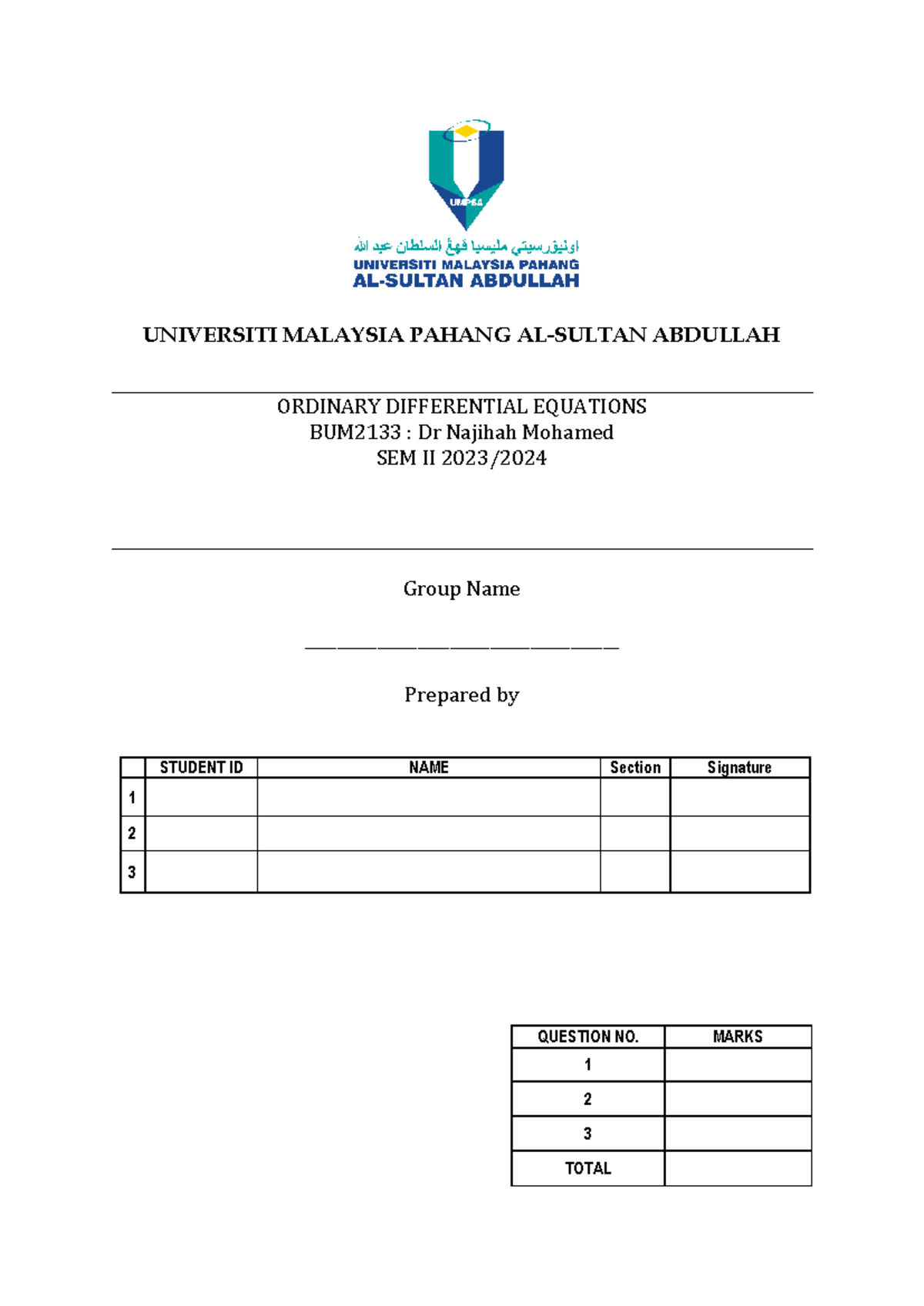 Assignment Set C - Laporan refleksi subjek rasuah - UNIVERSITI MALAYSIA PAHANG AL-SULTAN ...