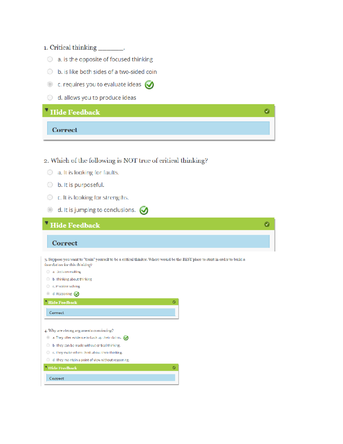 Fye 105 chapter 5 quiz - 105 - Studocu