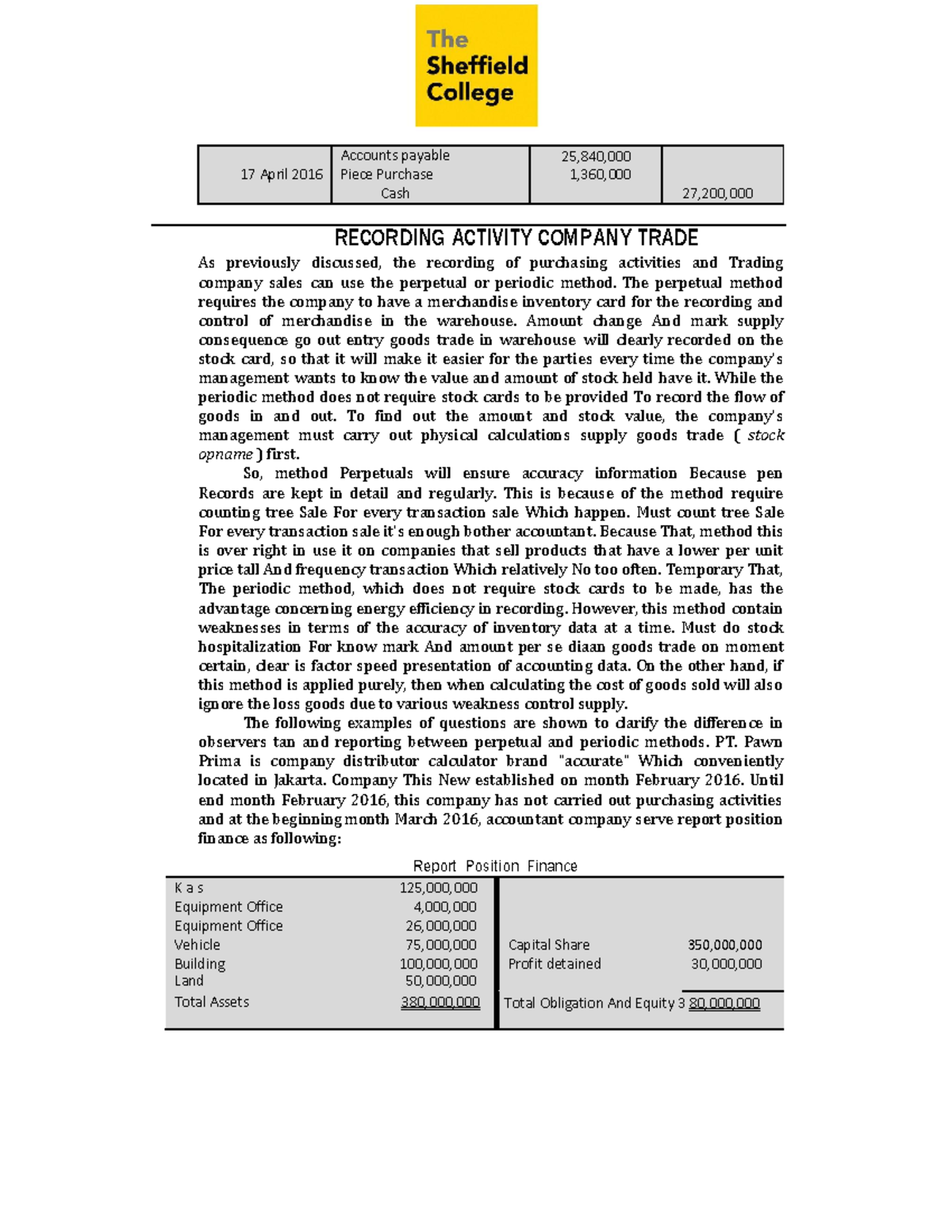 Student Notes In The Sheffield College- accounting-57 - 17 April 2016 ...