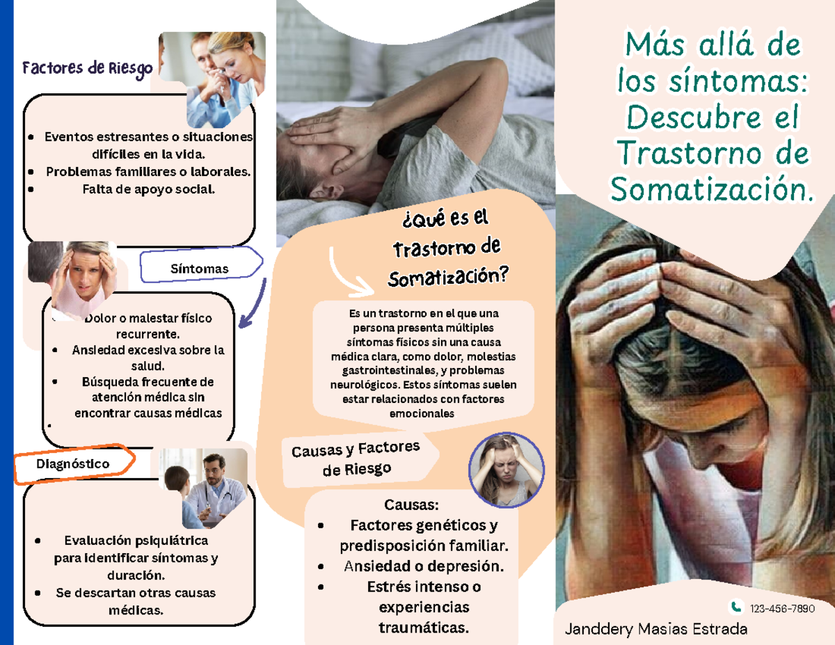 Trastorno de Somatización - Causas: Factores genéticos y predisposición ...