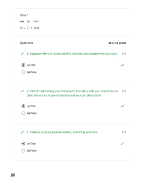 PSW -Module 11 exam Cognitive and Mental Health Issues and Brain ...