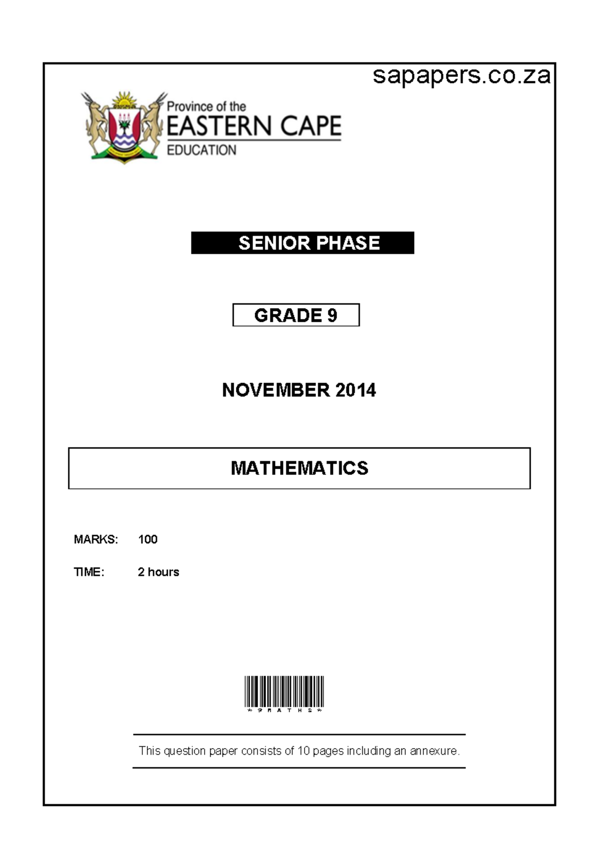 Screenshot 2024-11-03 at 1.15.11 PM - SENIOR PHASE GRADE 9 NOVEMBER ...