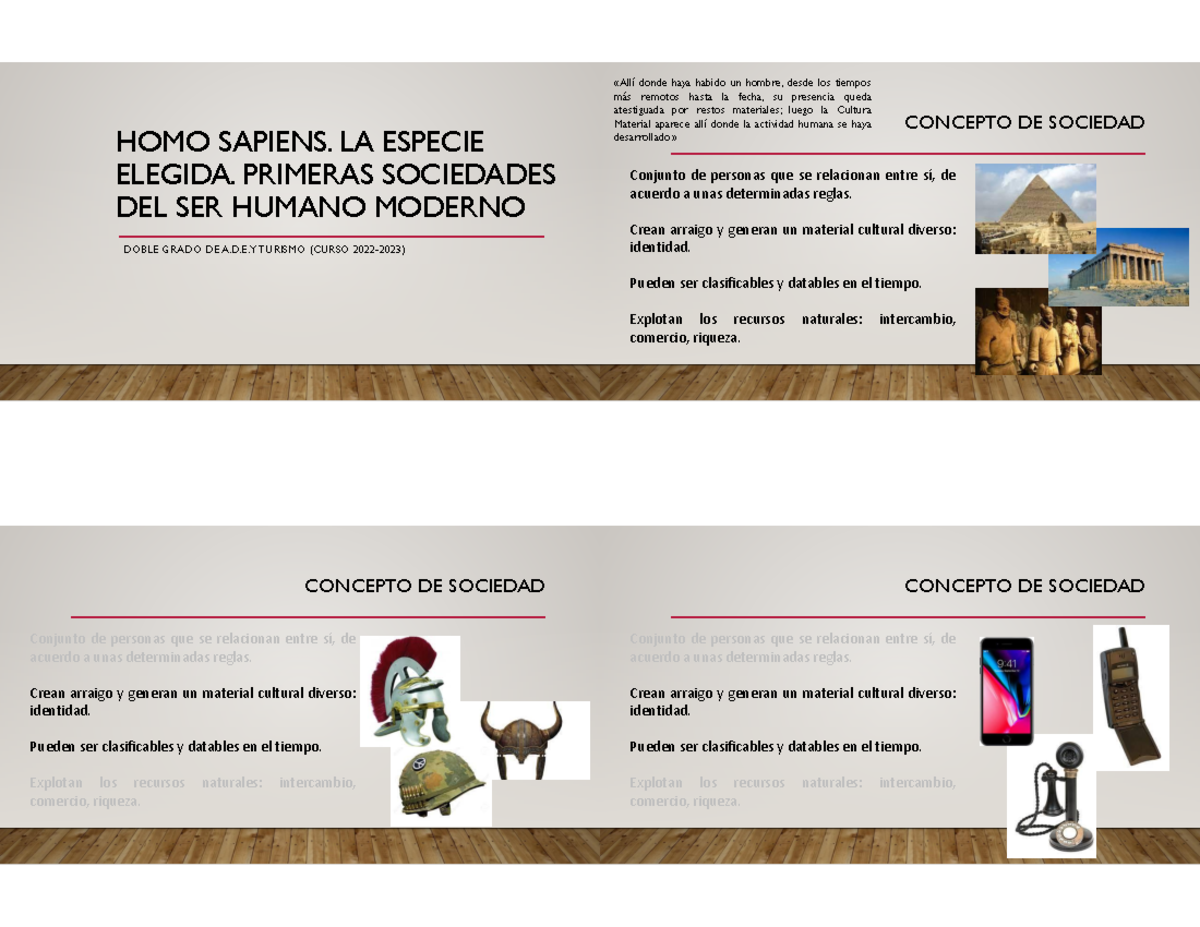 Tema 3 - Tema 3 - HOMO SAPIENS. LA ESPECIE ELEGIDA. PRIMERAS SOCIEDADES ...