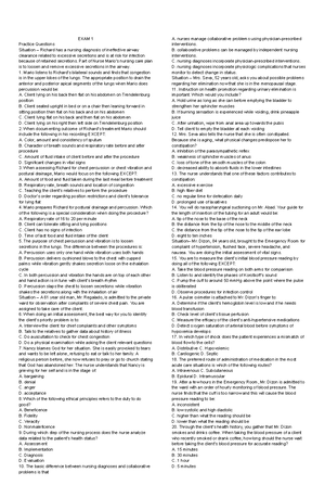 IMCI Sample Questions and Answer - Community Health Nursing (IMCI ...