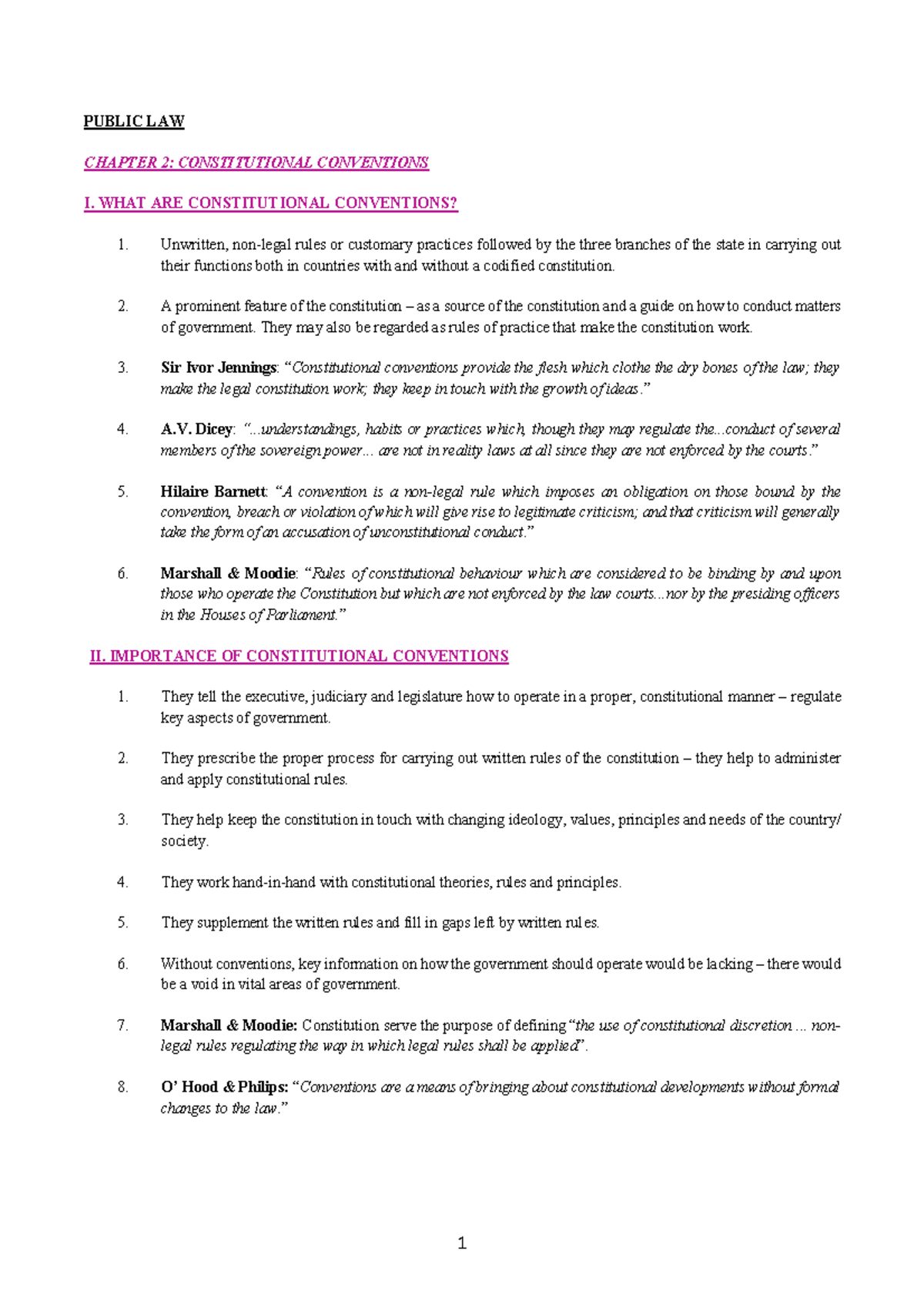 Chapter 2 Constitutional Conventions - PUBLIC LAW CHAPTER 2 ...