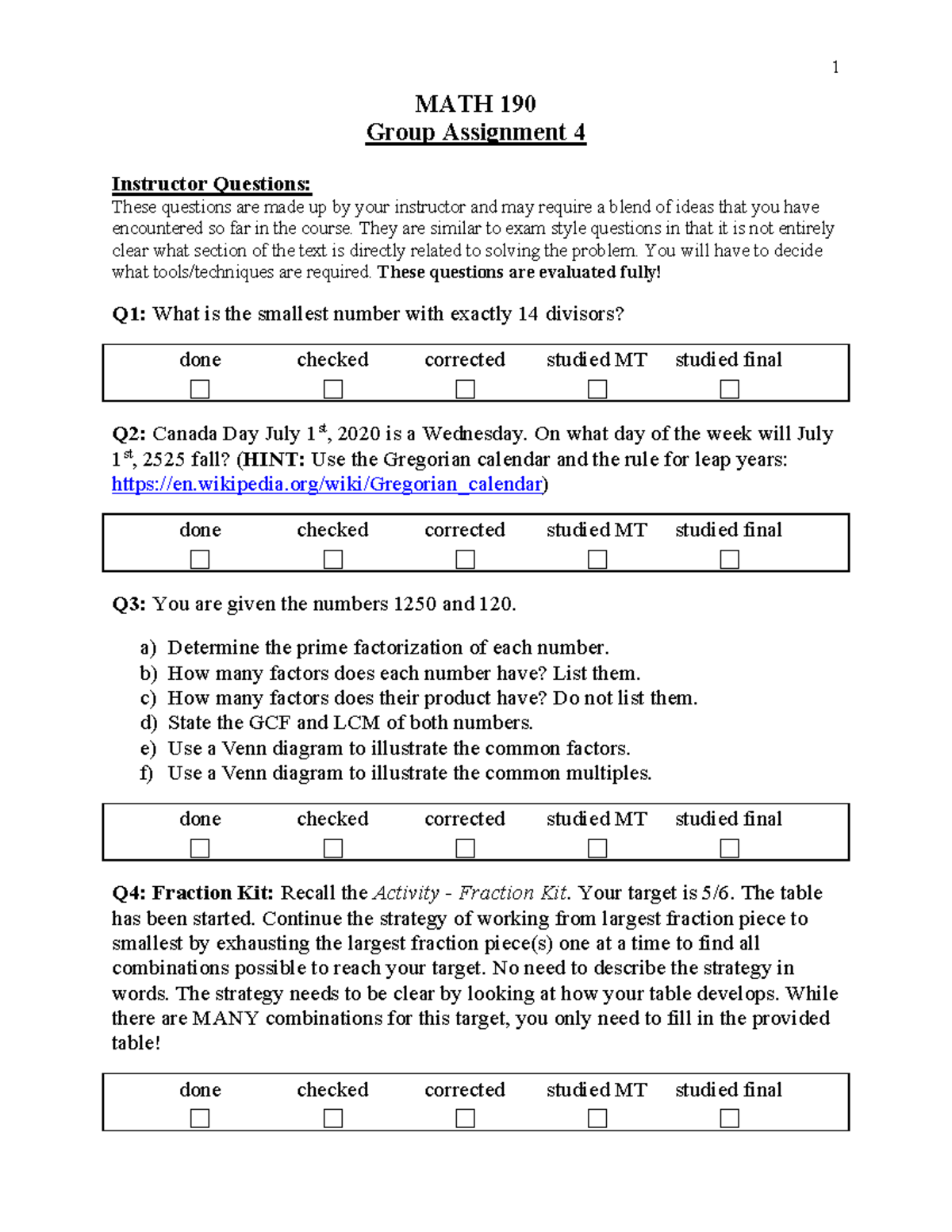 190-group-4 - work - 1 MATH 190 Group Assignment 4 Instructor Questions ...
