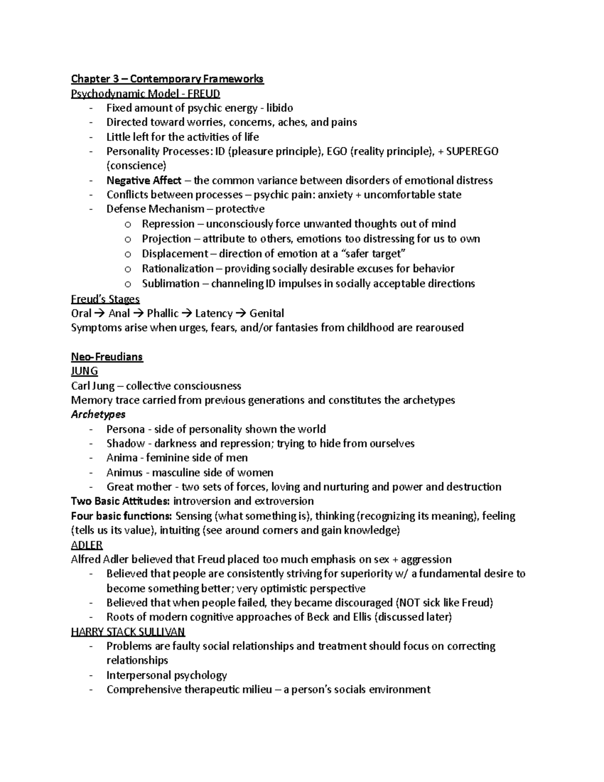 Chapter 3 - Dr. Leitzel - Chapter 3 – Contemporary Frameworks ...