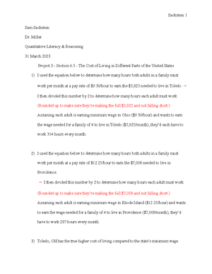 Quantative Literacy - 3.2 - Truth Tables - A conjunction uses the ...