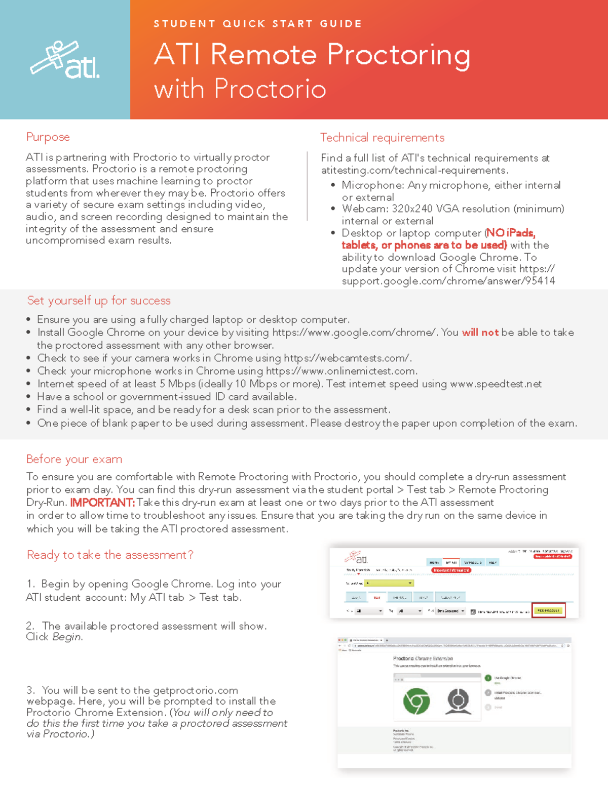 Student-QSG Remote-Proctoring-with-Proctorio 06 - S T U D E N T Q U I C ...