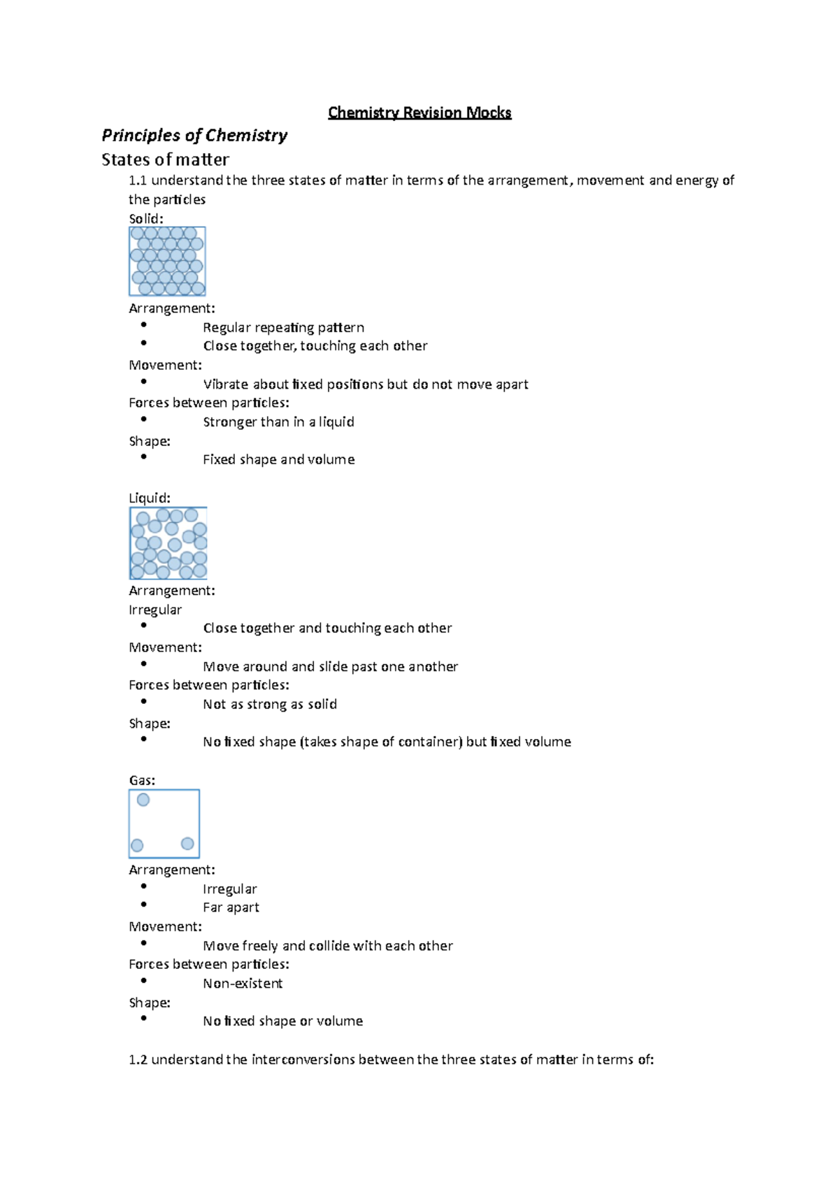 Igcse Chemistry Notes - just trolling - Chemistry Revision Mocks ...